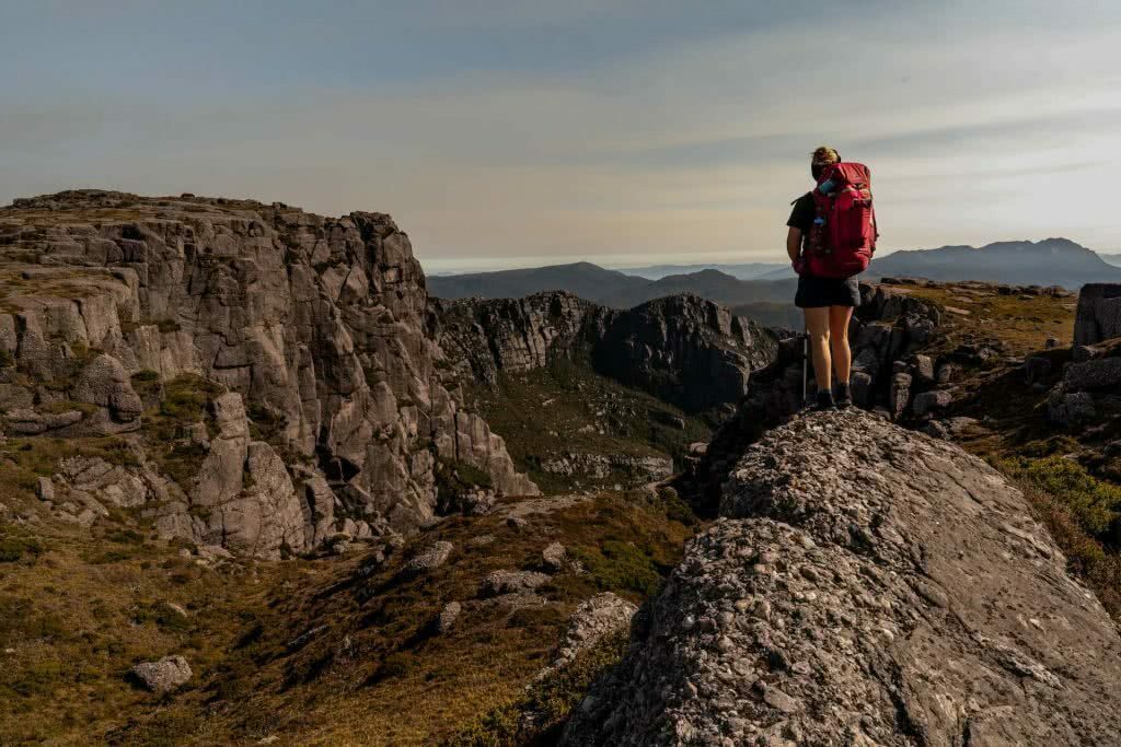 The Tyndall Range in the Wild West of Tasmania