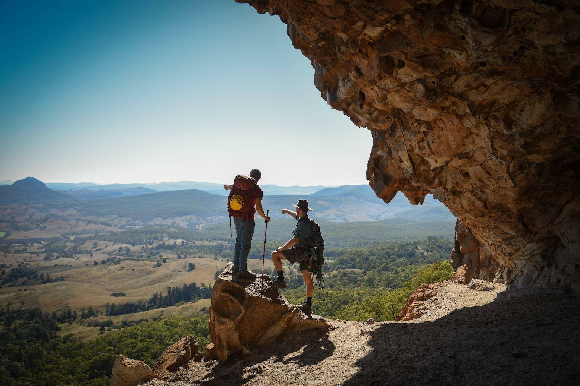 Finding The Mt Maroon Caves via The West Ridge - We Are Explorers