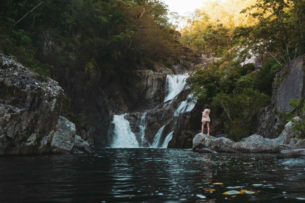 Wild Swimming at Behana Gorge and Clamshell Falls - We Are Explorers