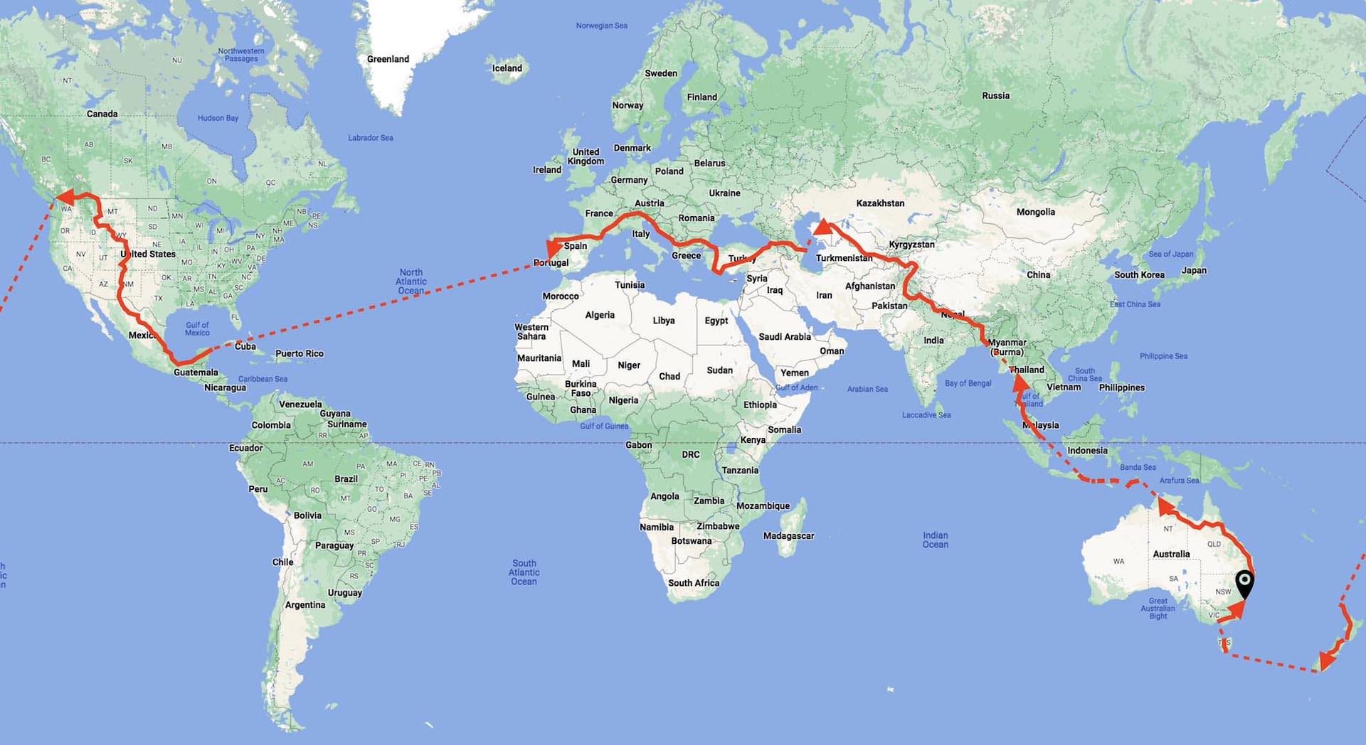 This Aussie is Spending The Next Four Years Walking Around The World ...