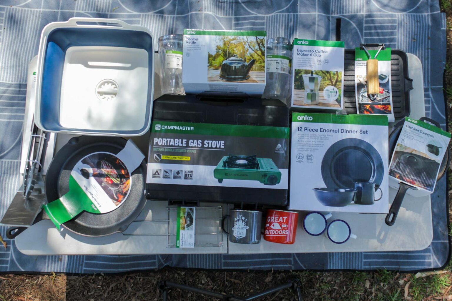 Testing Everything Including The (Camp) Kitchen Sink From Kmart's Camp ...