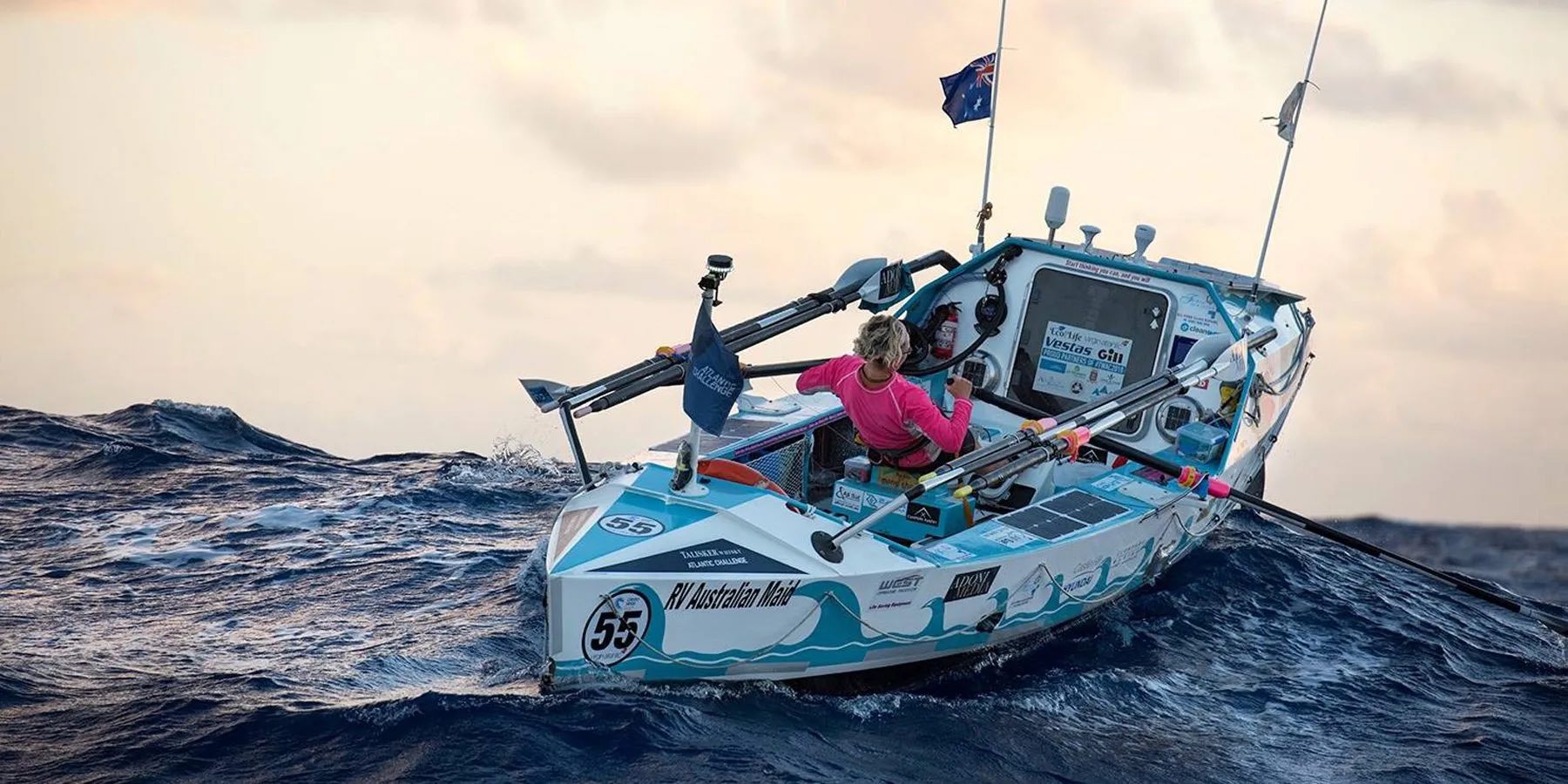 This Aussie is the First Woman to Row Solo & Unassisted Across the ...