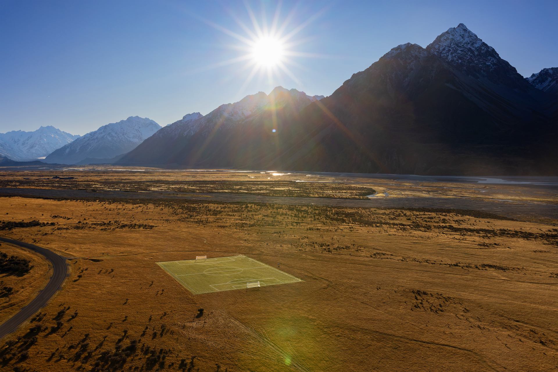 Did New Zealand Just Create the Most Beautiful Football Field in the ...