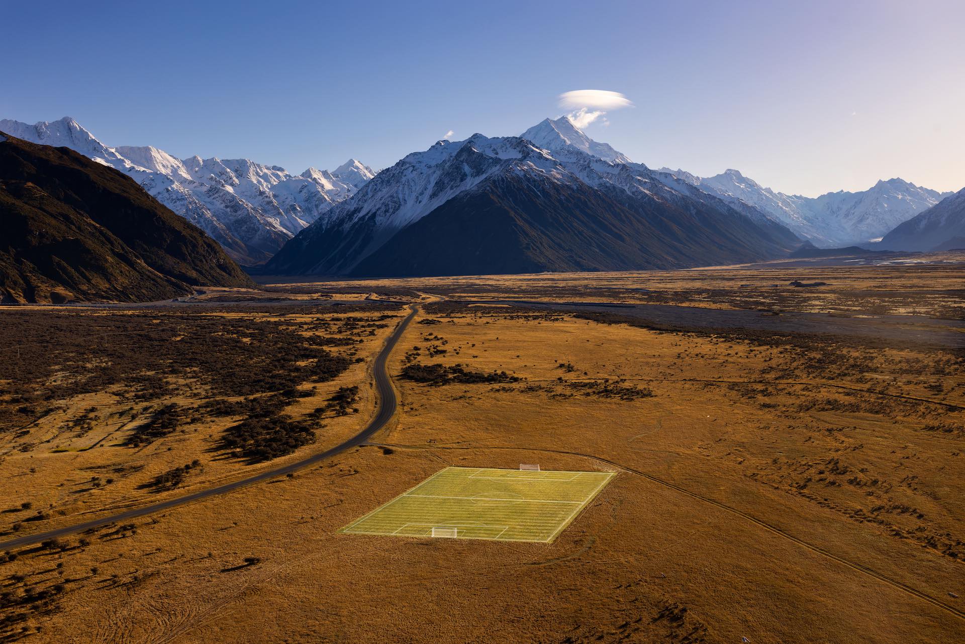 Did New Zealand Just Create the Most Beautiful Football Field in the ...