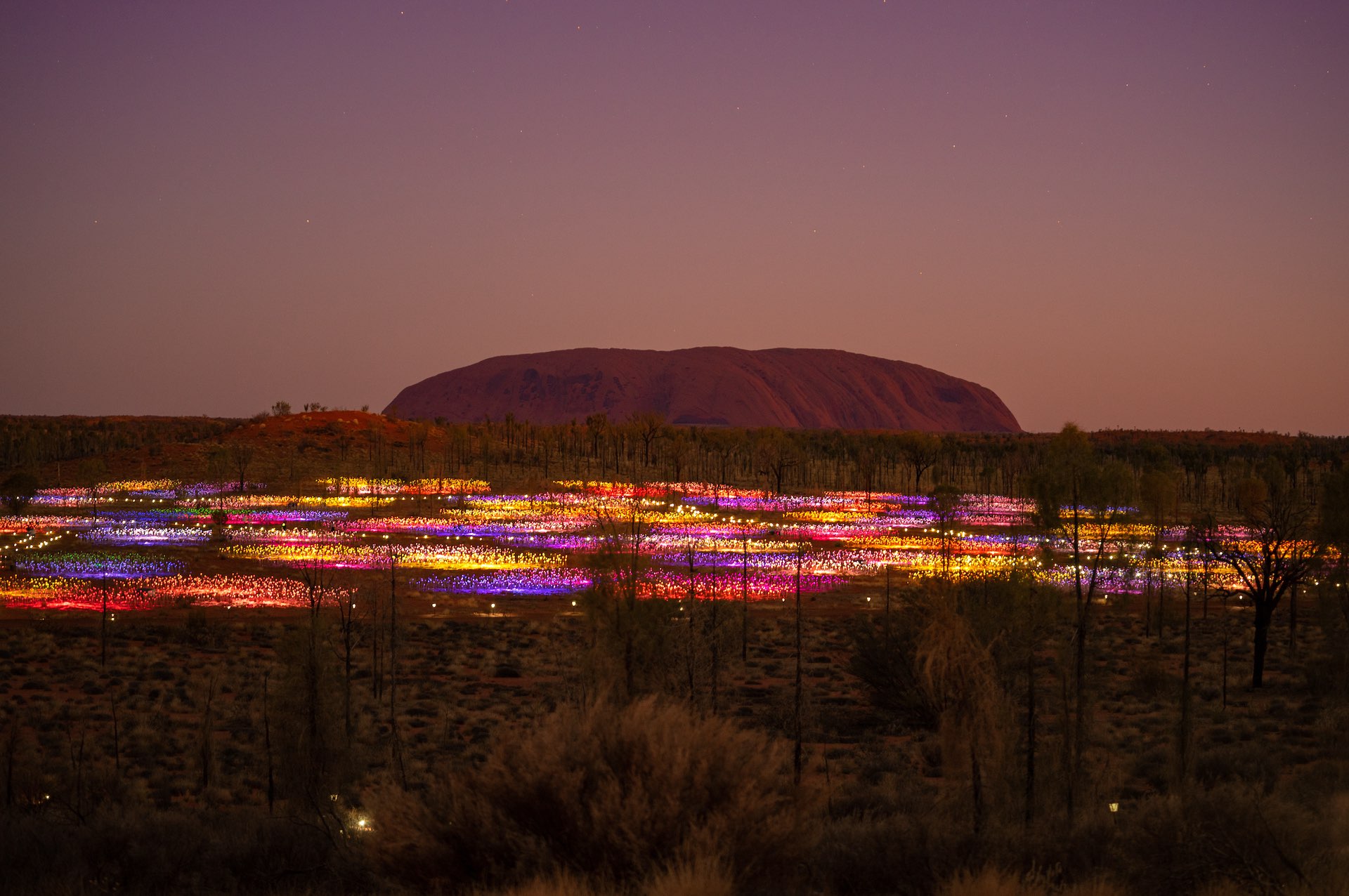 The Red Centre Light Trail is the New Bright Way to See Central ...