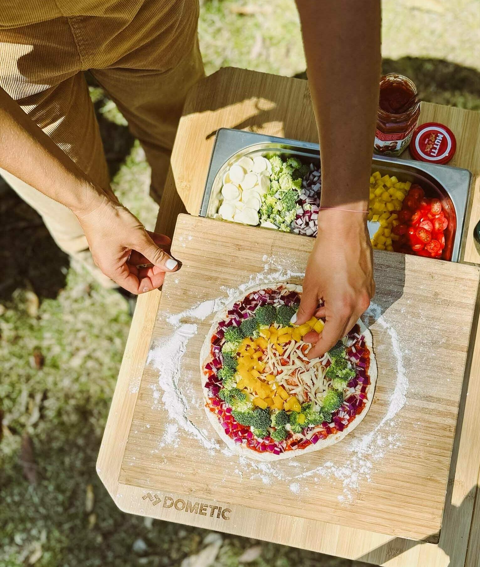 Camping Pizza Recipe Using the Dometic Cadac Safari Chef BBQ - We Are ...